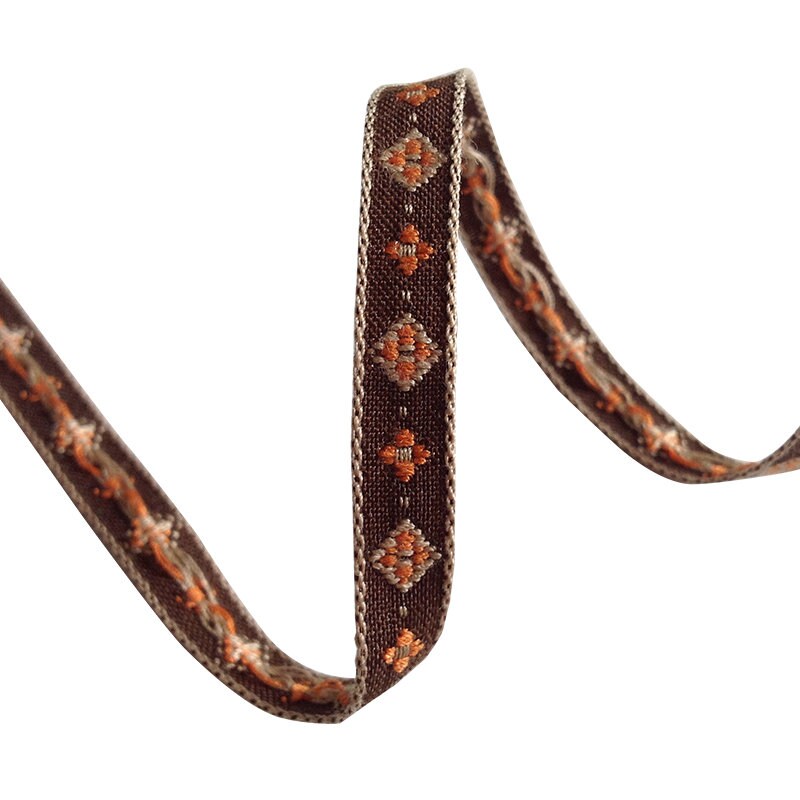 1 Yard Ethnic Embroidered Lace Ethnic Ribbon ,flower Jacquard French ...