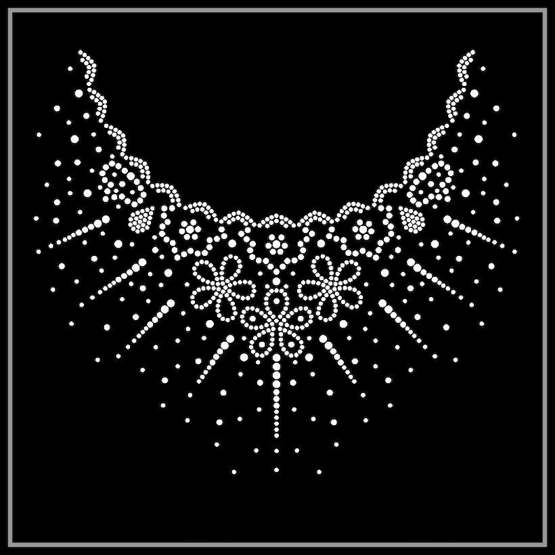 Flower Rhinestone Transfer Iron on Hot Fix Rhinestone - Etsy