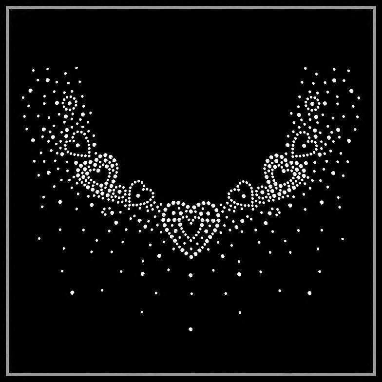 Heart Rhinestone Transfer Iron on Hot Fix Rhinestone - Etsy