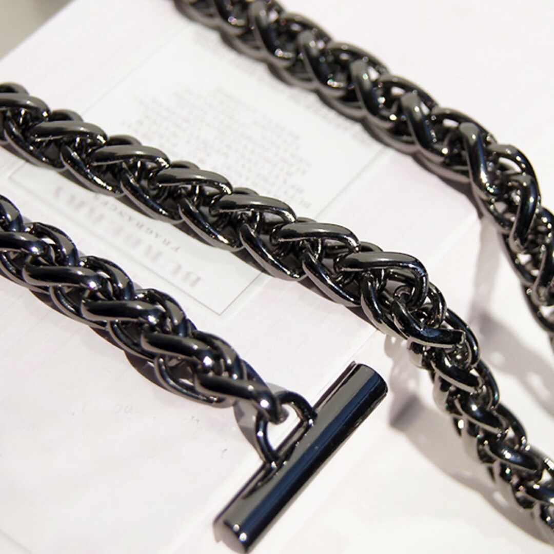 8mm Gun-metal Chain Strap Purse Strap Handles Bag Hadnbag Purse ...