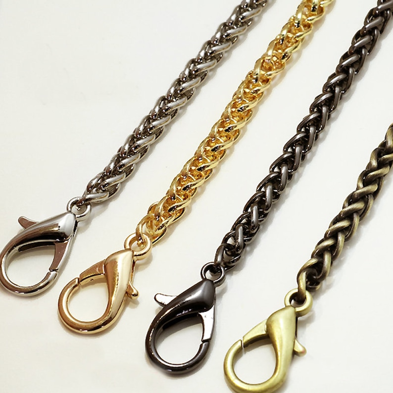 5mm Gold/ Silver Chain Strap Purse Strap Handles Bag Hadnbag - Etsy