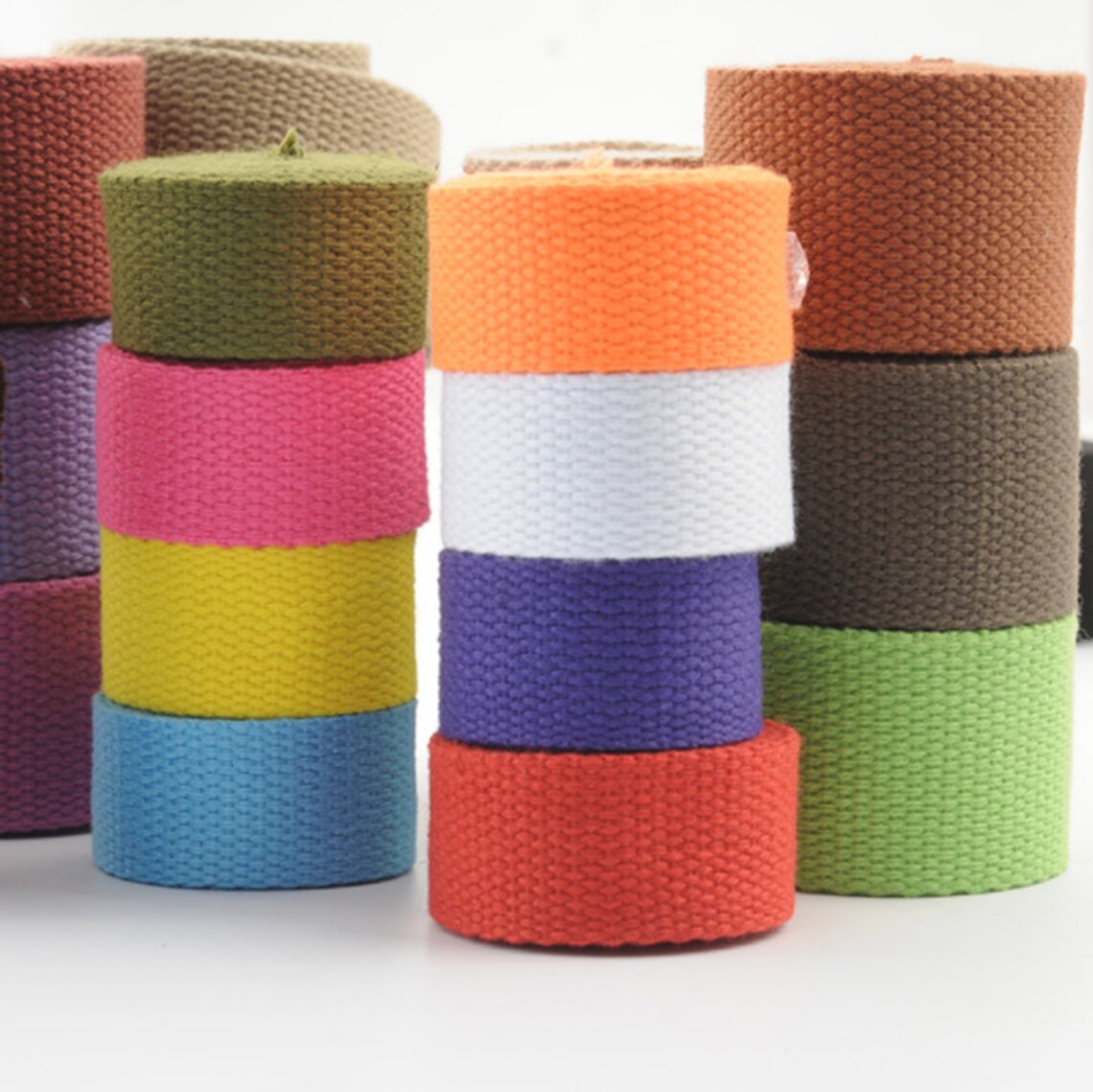 2 Yards Cotton Webbing 1 Inch Wide For Bag Handles Bag Strap Etsy