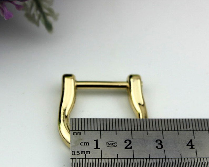 Silver /gun-metal/ Golden/brass Movable Screw Bag Belt D Clasp/ Buckle ...