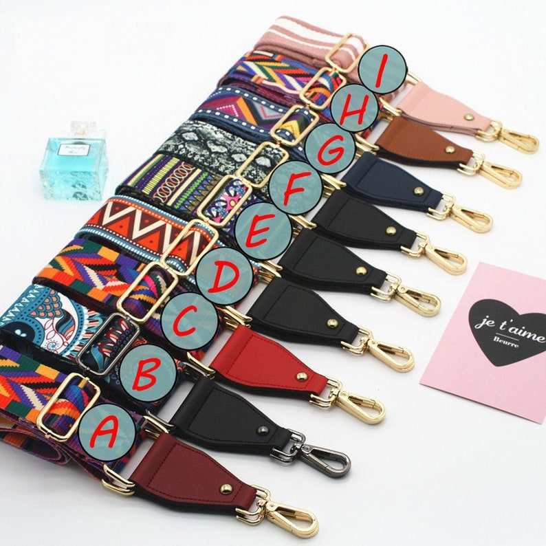 5.0cm Width 140cm Adjustable Cotton Nylon Webbing Bag Strap - Etsy