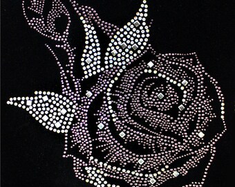 Crossed Dual Guns Iron on Guns Rhinestone Transfer Bling Hot - Etsy