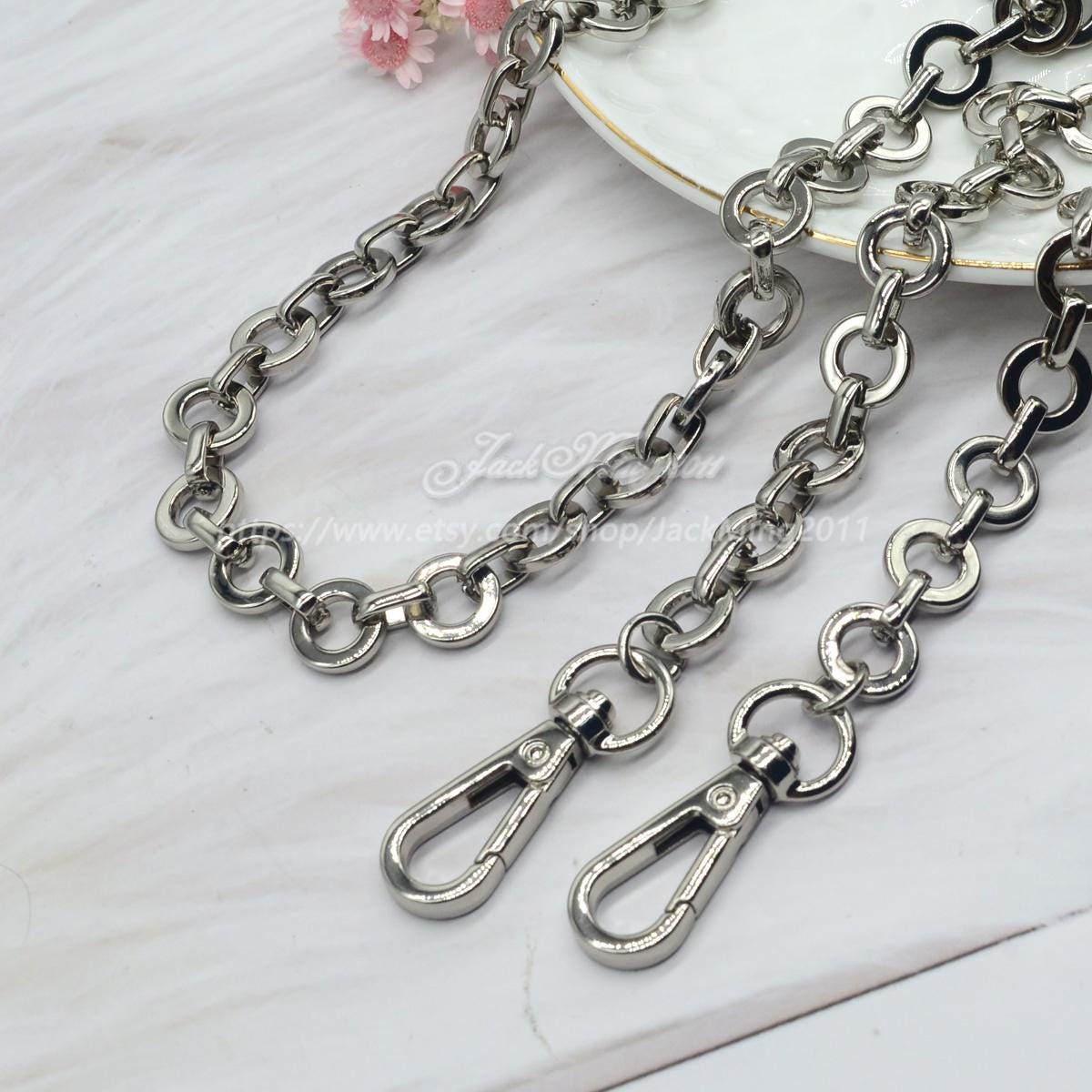 11mm High Quality Purse Chain, Metal Shoulder Handbag Strap ...