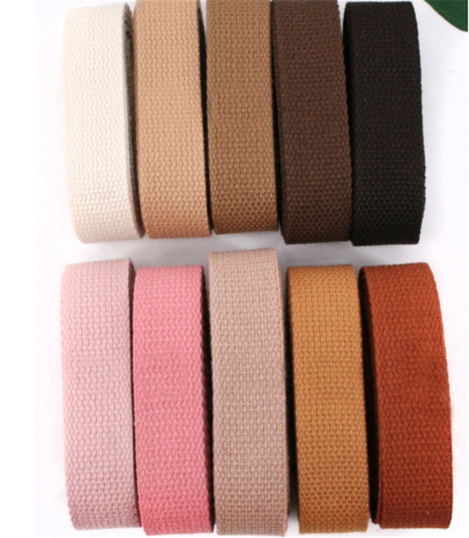 5 Yards 2.0cm Cotton Webbing Heavy Duty Bag Handles Bag Strap - Etsy