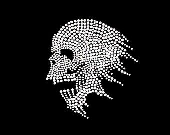 Crossed Dual Guns Iron on Guns Rhinestone Transfer Bling Hot - Etsy