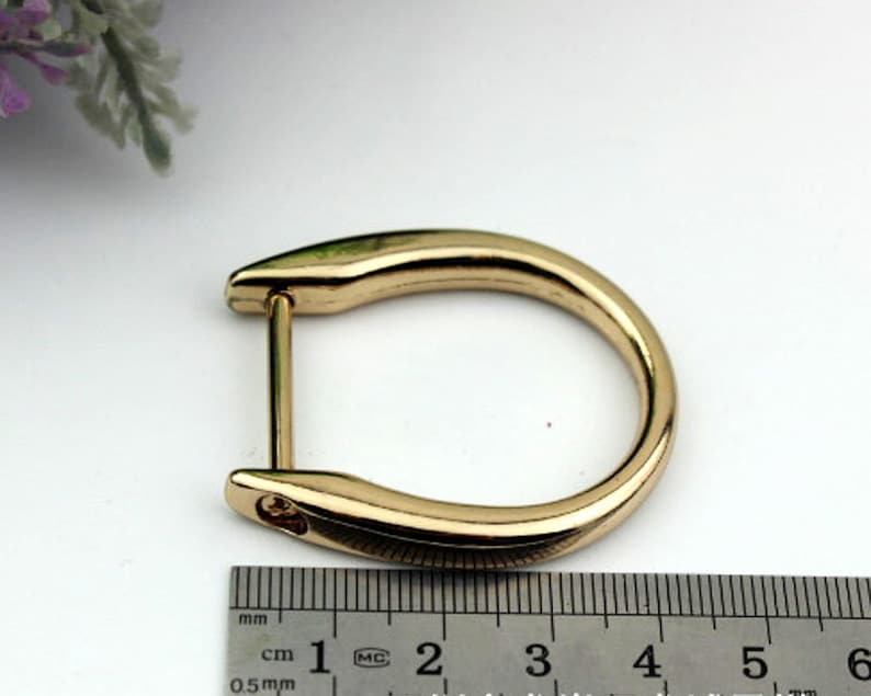 4pcs Gold Silver Gunmetal Metal D Ring Thick Screws D Rings - Etsy