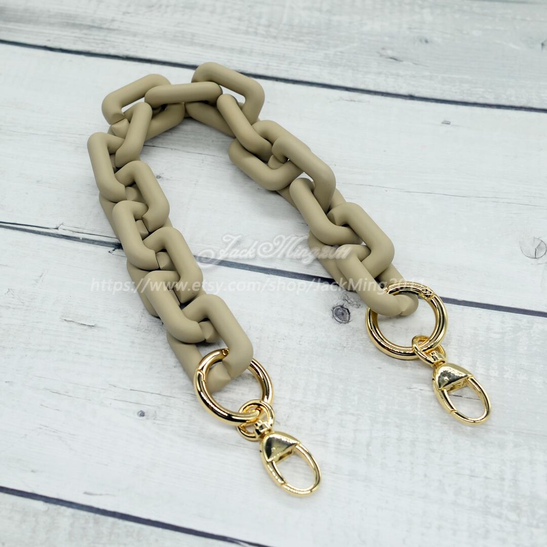 A Piece of Acrylic Chain Purse Chain Metal Strap Handle Plastic Handles ...