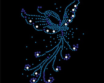 Crossed Dual Guns Iron on Guns Rhinestone Transfer Bling Hot - Etsy