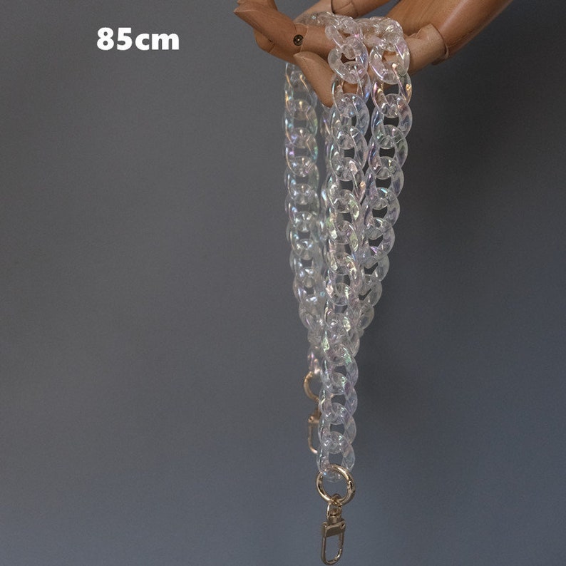 A Piece of Rainbow Transparent Acrylic High Quality Purse - Etsy