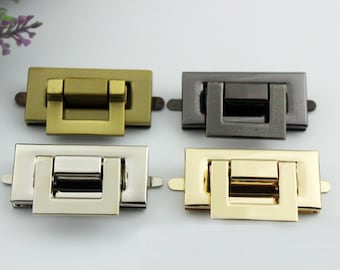 2pcs Silver/gun-metal/golden/anti Brass Metal Handbag DIY | Etsy