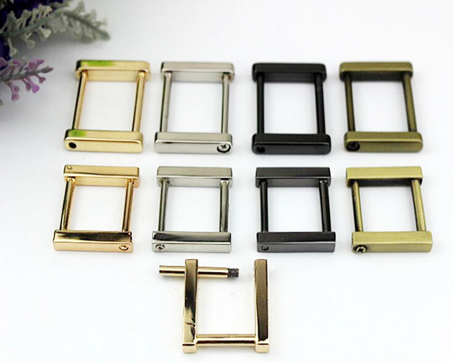 4pcs Anti Brass/ Gunmetal/ Silver/ Light Golden Movable Screw - Etsy