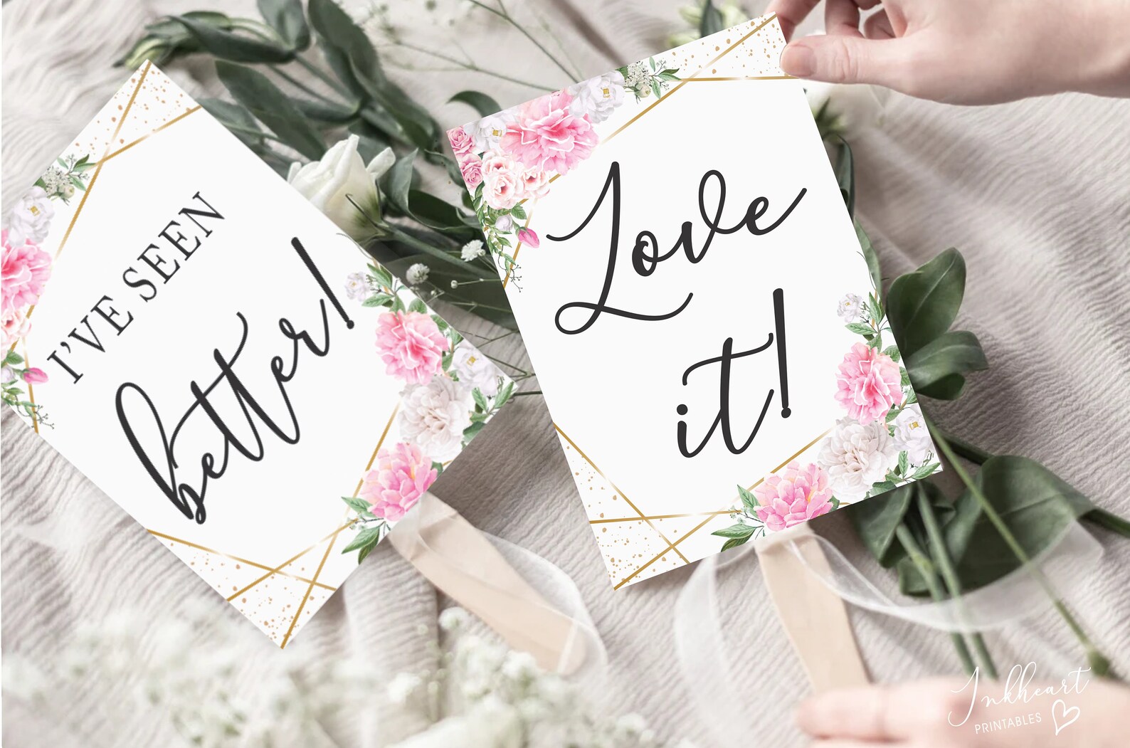 Bridal Dress Shopping Signs, Yes to the Dress Props, Printable Funny ...