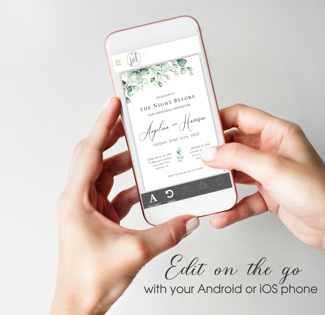 Greenery Custom Sign Editable Wedding Custom Sign Printable - Etsy