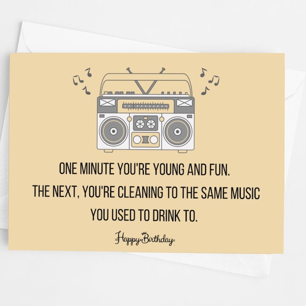 Funny Millennial Birthday Card - Etsy