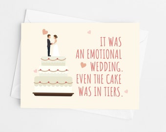Funny Wedding Card | Etsy