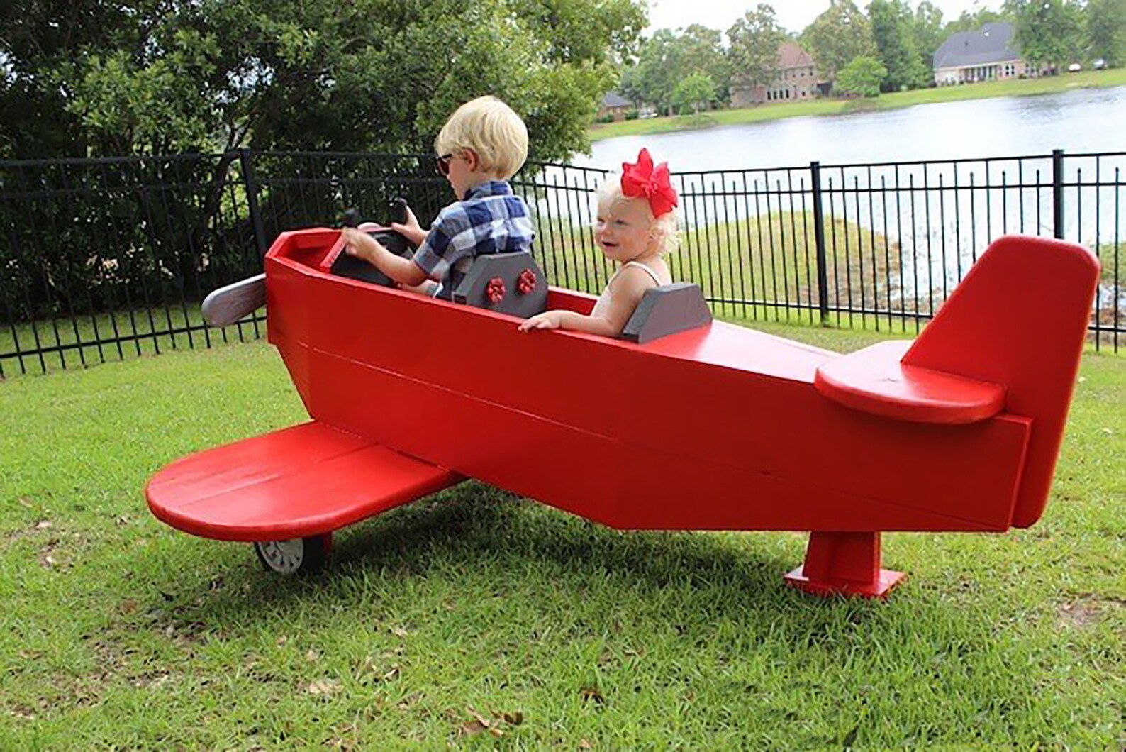 Play Plane Plans, Red Baron for Driveway and Garden - Etsy