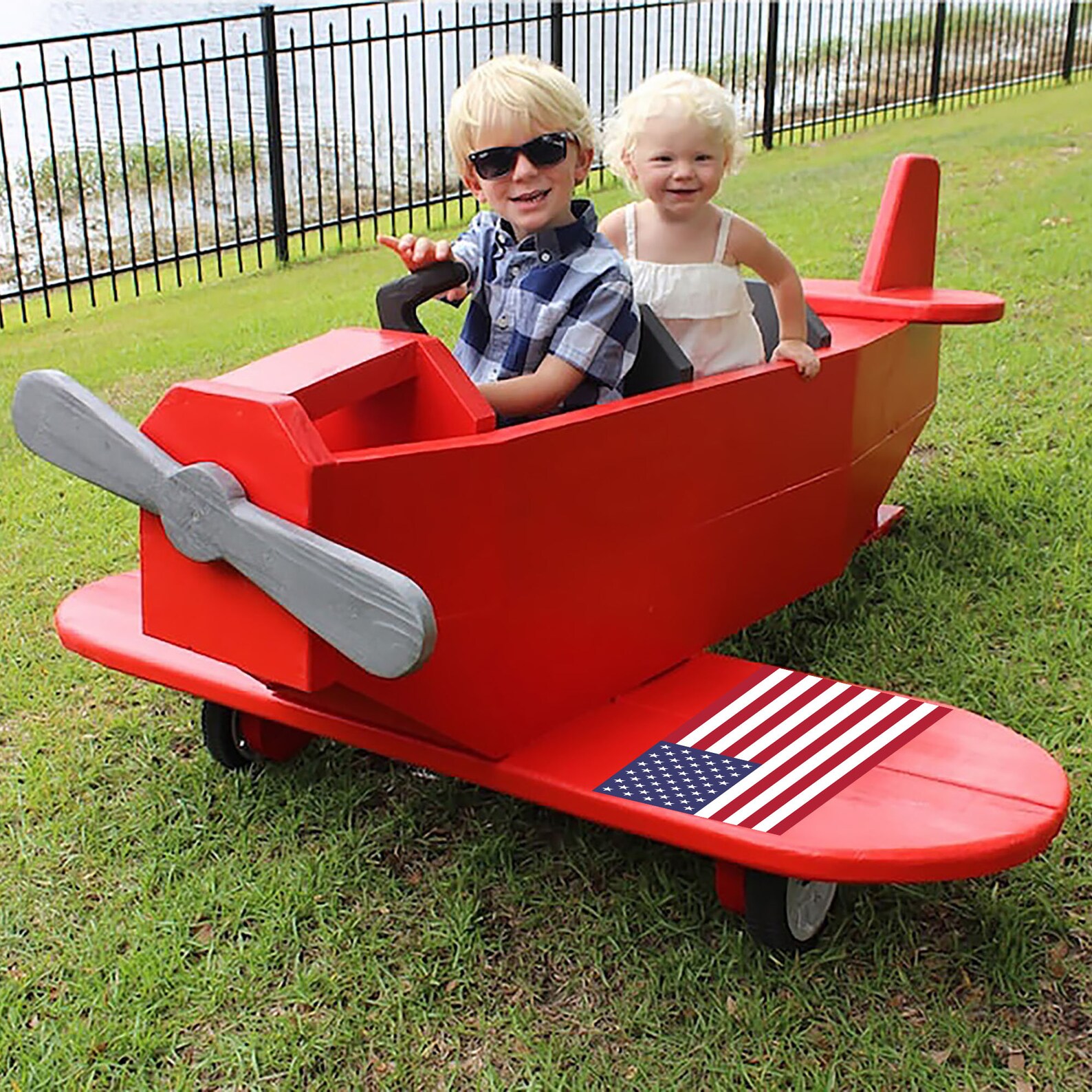 Play Plane Plans, Red Baron for Driveway and Garden - Etsy