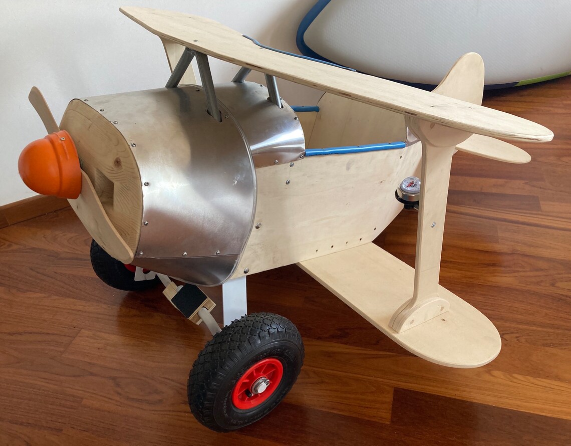 PEDAL PLANE Pitts Special Bi-plane Plans - Etsy