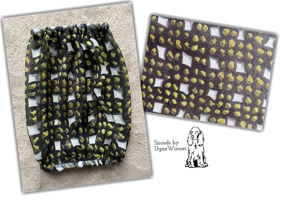 Silk Dog Snood Summer Dog Snood Snoods for Dogs Spaniel - Etsy UK