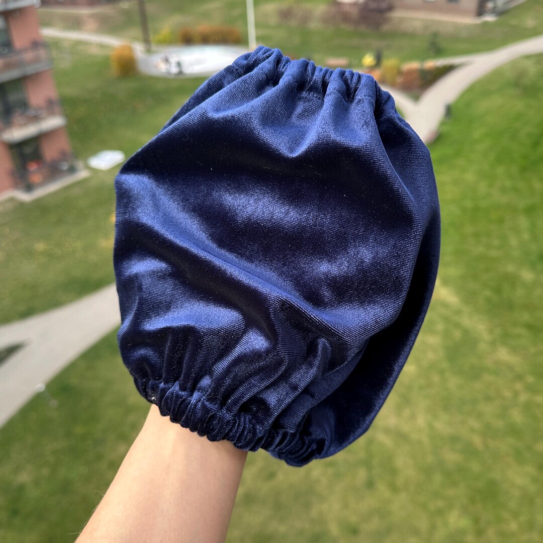 Royal Blue Dog Snood - Soft Velvet Snood - Summer Dog Snood - Cocker ...