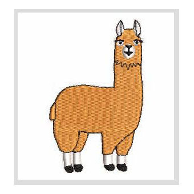 Llama in the Hoop - Etsy
