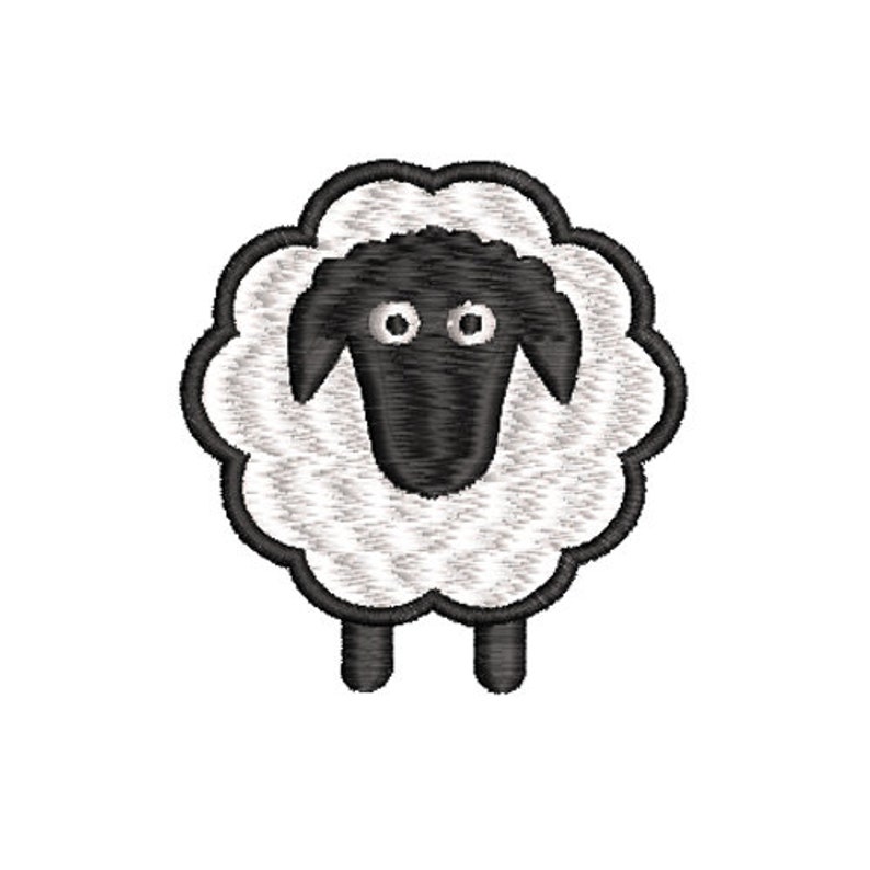Machine Embroidery Designs Sheep 52mm X 56mm Download File .dst .hus ...
