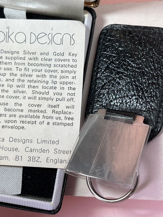 1975 Troika Designs original boxed sterling silver ke… - Gem