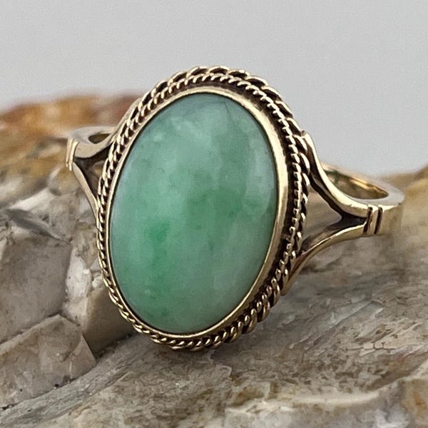 Jade O Ring - Etsy UK