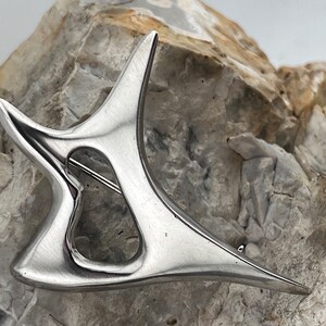 1967 Ivan Tarratt Ernest A Blyth Amoeba SIGNED Brooch Sterling Silver ...