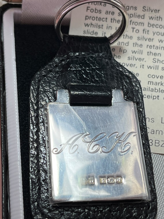 1975 Troika Designs original boxed sterling silver ke… - Gem