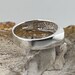 Vintage Silver Signet Ring Band Stacker Spacer Size Uk M1/2 USA 6.5 - Etsy