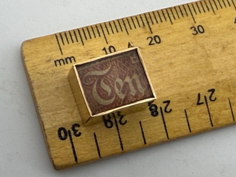 Ten Shilling Note Break Glass in Emergency 9ct Gold Vintage Charm - Etsy