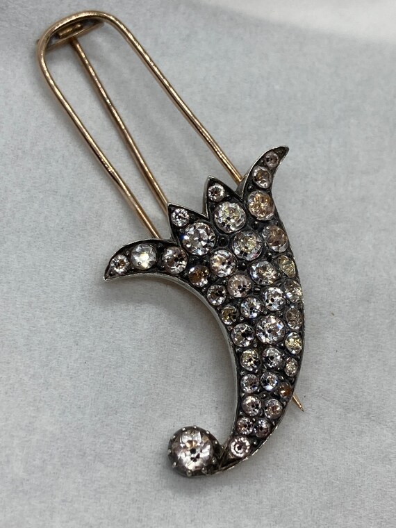 Georgian Solid Gold and Silver Mounted Black Dot Horn of - Etsy UK