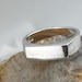 Vintage Silver Signet Ring Band Stacker Spacer Size Uk M1/2 USA 6.5 - Etsy