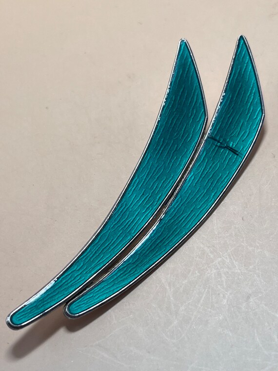 Knut Andreas Rasmussen Norway green enamel double bla… - Gem