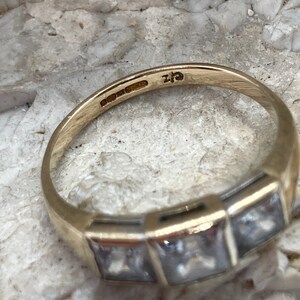 9ct Gold Full Import Edinburgh Hallmark Vintage Ring Size Ukp Usa7.5 ...