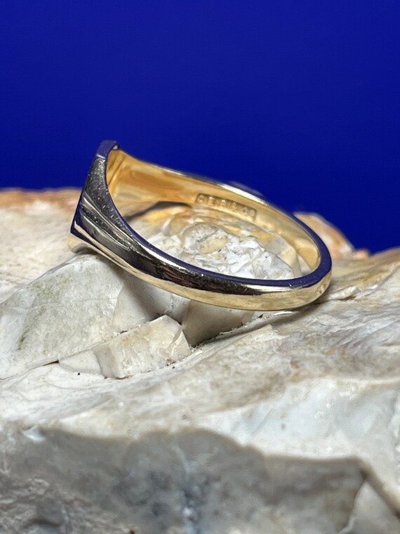 Antique 9ct gold signet ring Chester hallmark 1900 si… - Gem