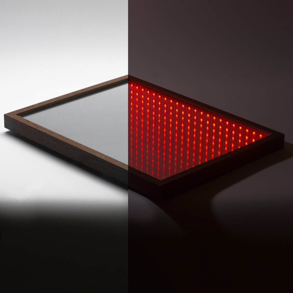 Infinity Mirror Wall Decor LED Magical Light Portal for - Etsy