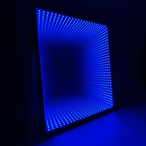 Infinity Mirror Wall Decor LED Magical Light Portal for - Etsy