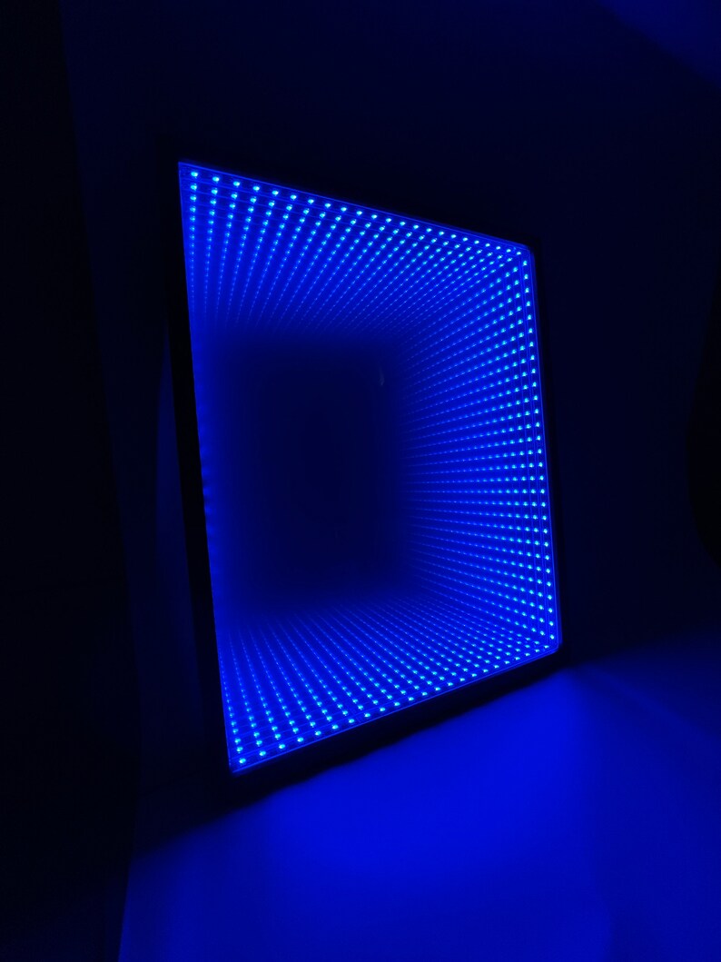 Infinity Mirror Wall Decor LED Magical Light Portal for - Etsy