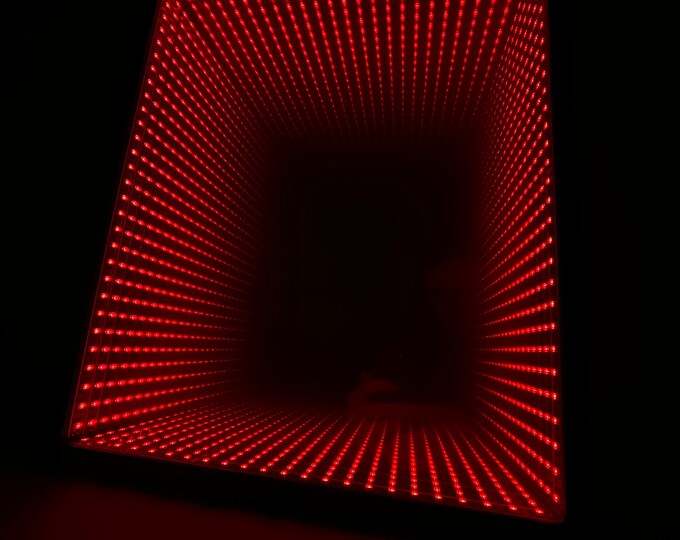 Infinity Mirror Wall Decor LED Magical Light Portal for - Etsy