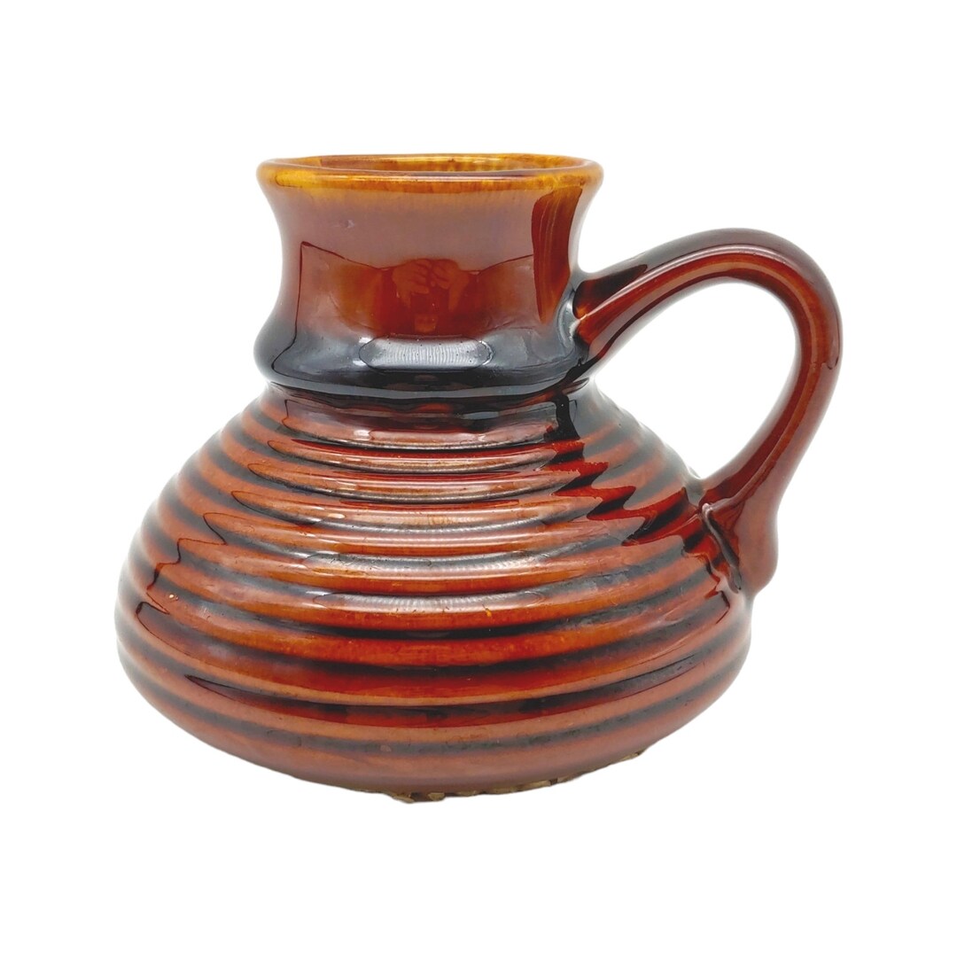 Wide Bottom No Spill Coffee Mug Cup 16oz Large Vtg Dark - Etsy