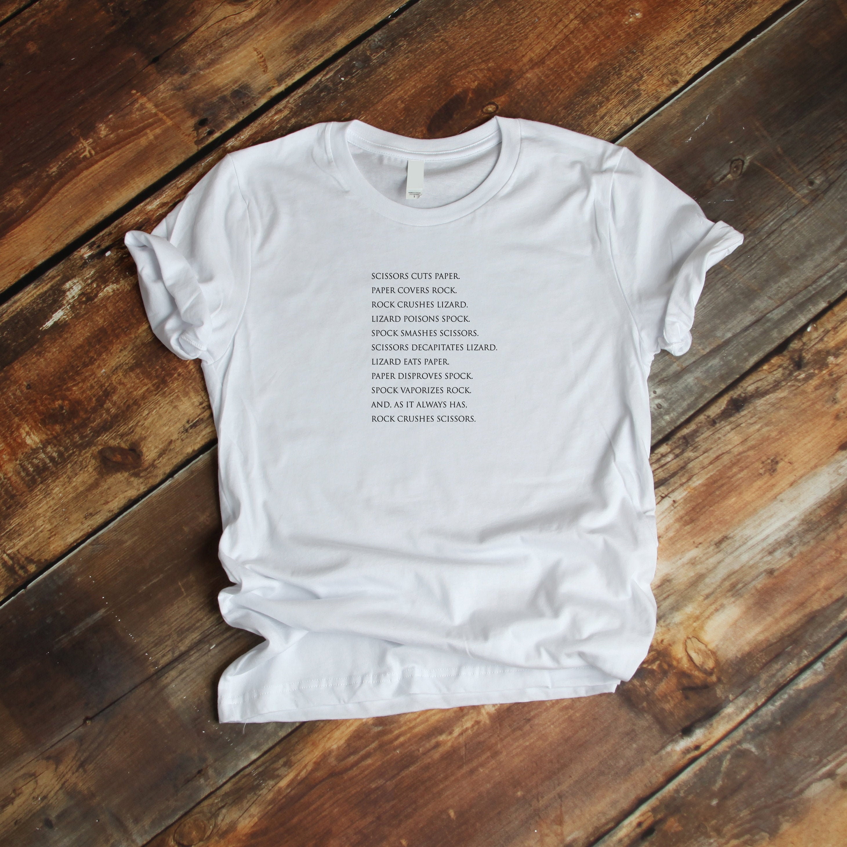 Sheldon Cooper Rock Paper Scissors Lizard Spock