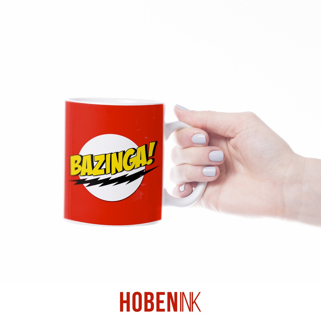 The Big Bang Theory, Bazinga, Sheldon Cooper, Tbbt, Mug Big Bang ...