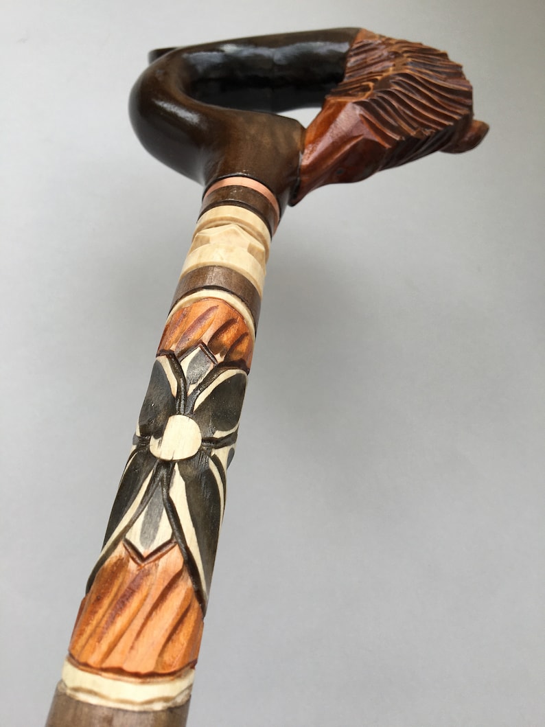 Fox Walking Stick Vintage Designer Cane - Etsy