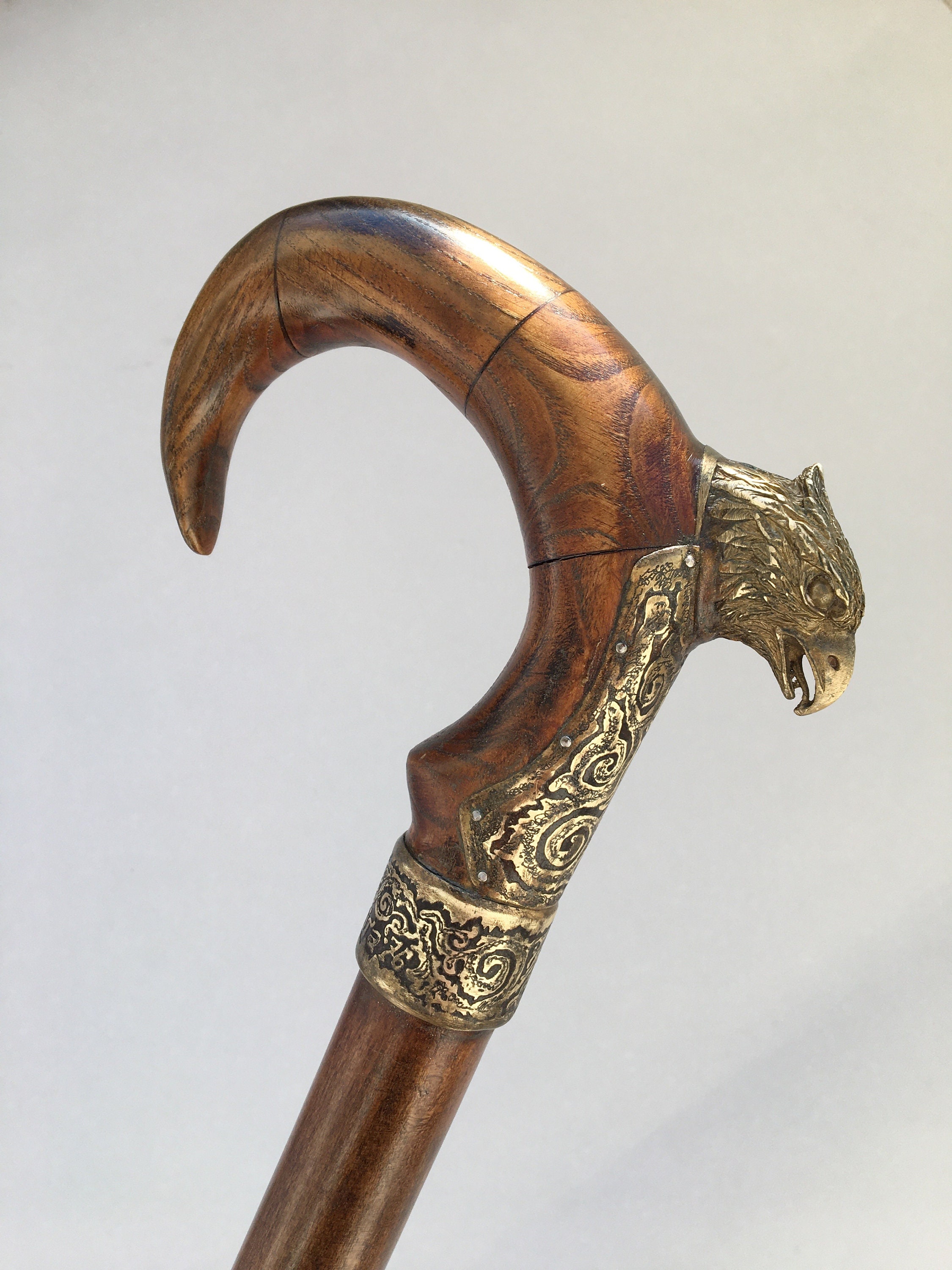 Luxury Eagle Walking Cane 32 Inch Unique Walking Cane for Men | Etsy