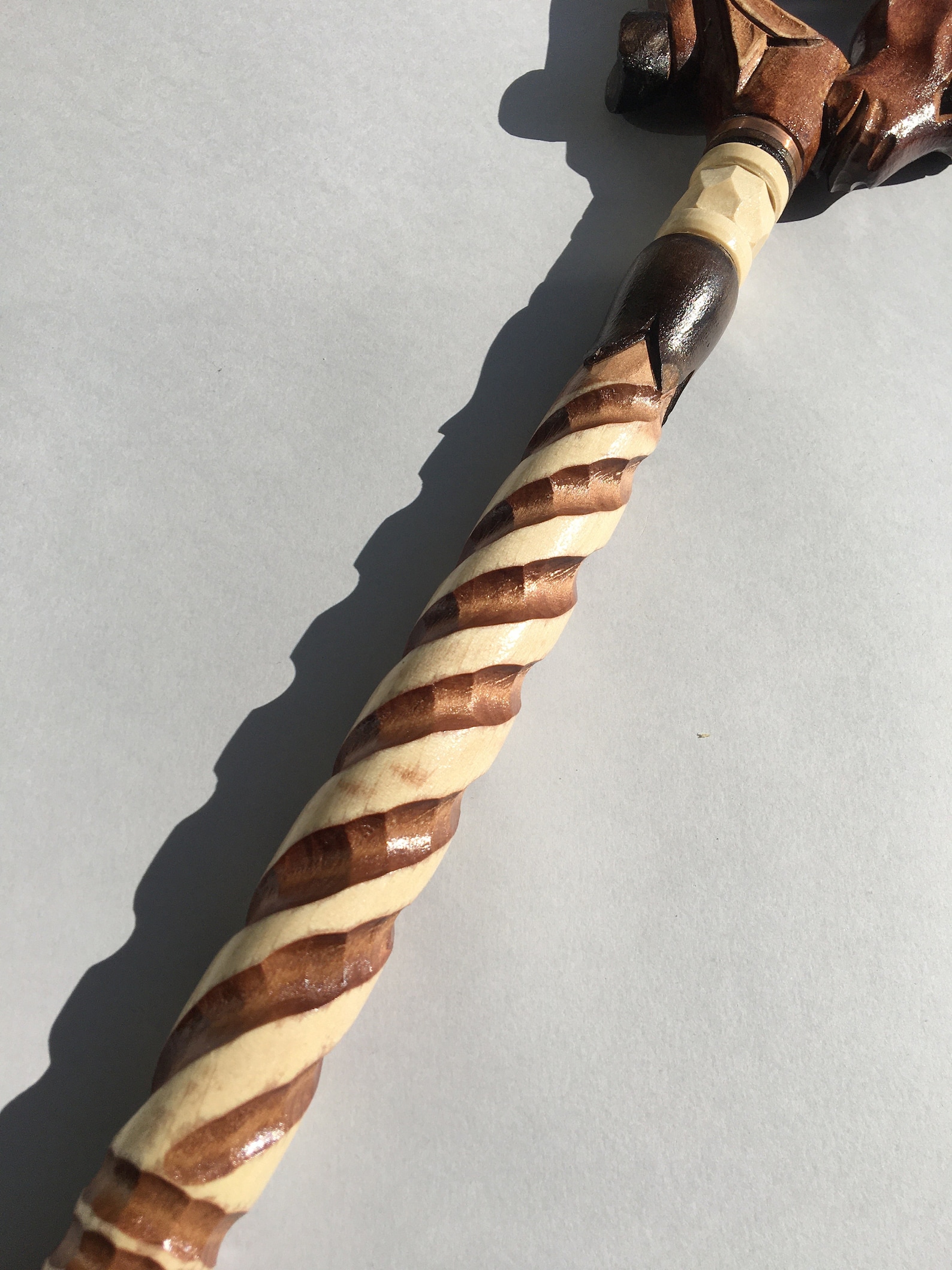 Horse Handle Hand Carved Walking Cane Unique - Etsy